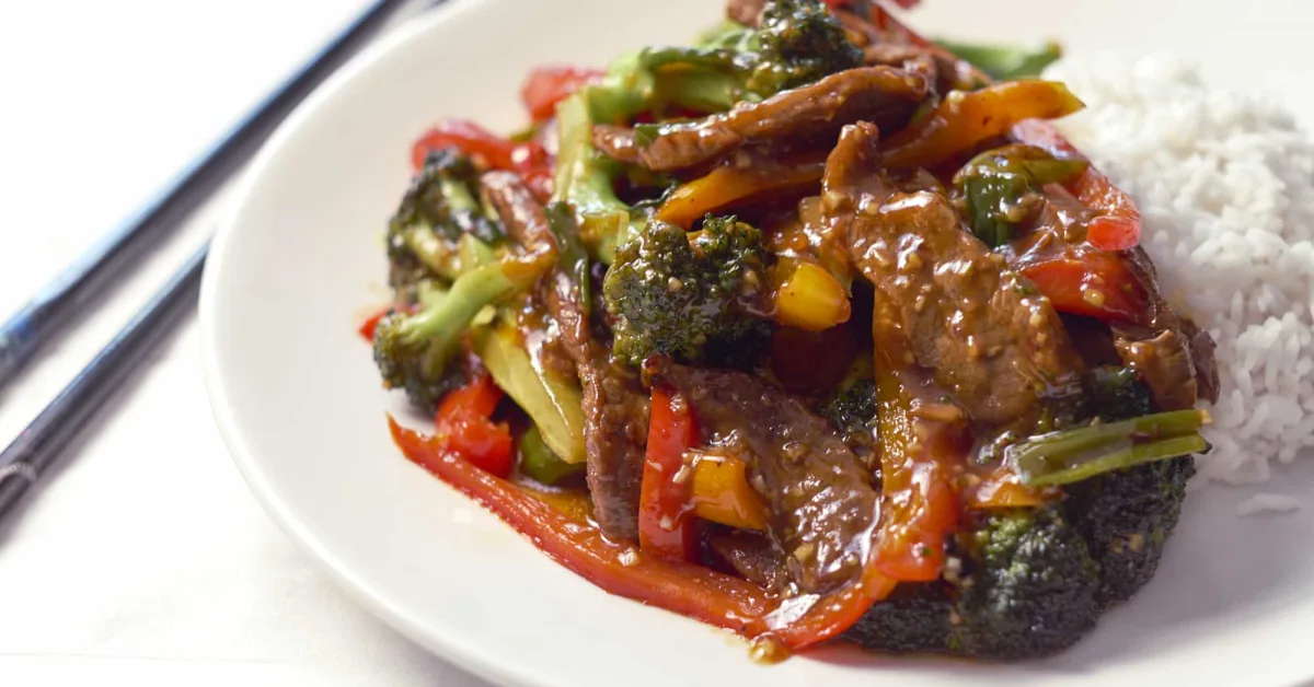 Flank Steak Stir Fry with Broccoli and Peppers – Eat Up! Kitchen