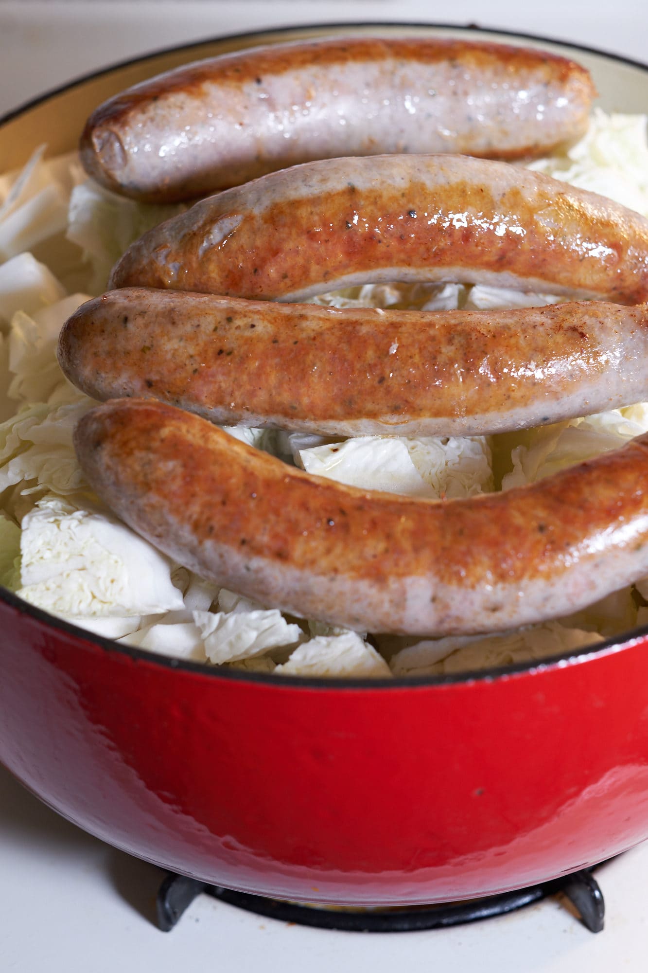 German Bratwurst, Cabbage, and Potato Stew – Eat Up! Kitchen