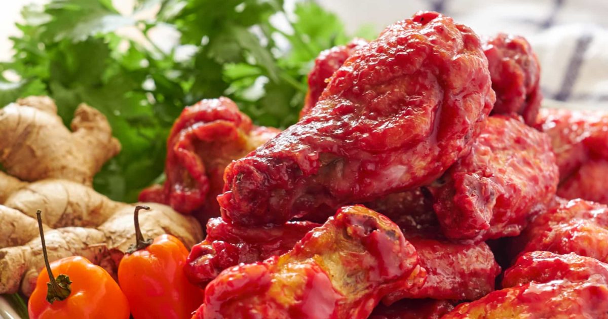 Raspberry Habanero Wings – Eat Up! Kitchen