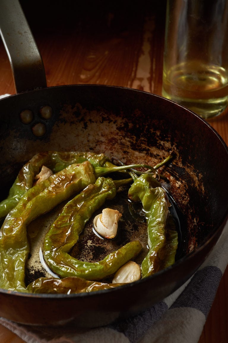 Roasted Long Hots in Garlic Oil – Eat Up! Kitchen