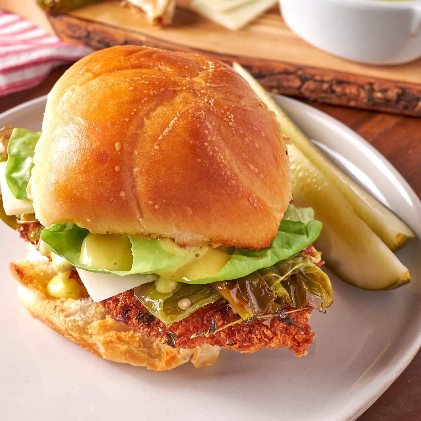 Pork Schnitzel Sandwich – Eat Up! Kitchen