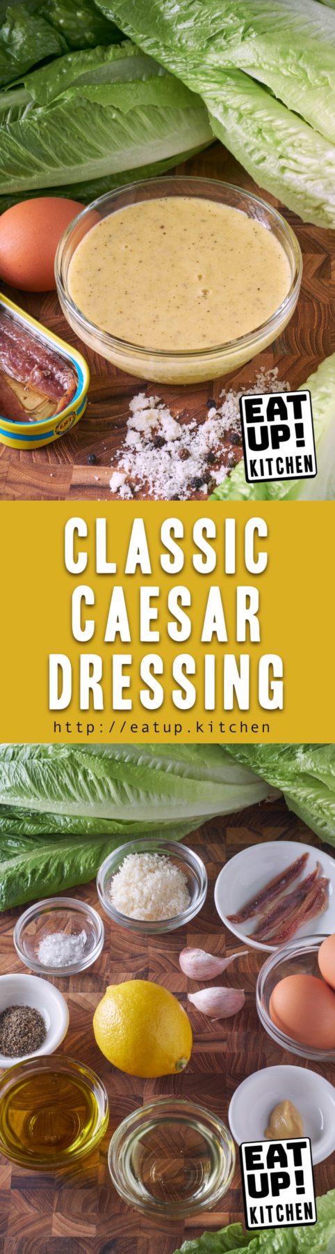 Classic Caesar Dressing – Eat Up! Kitchen