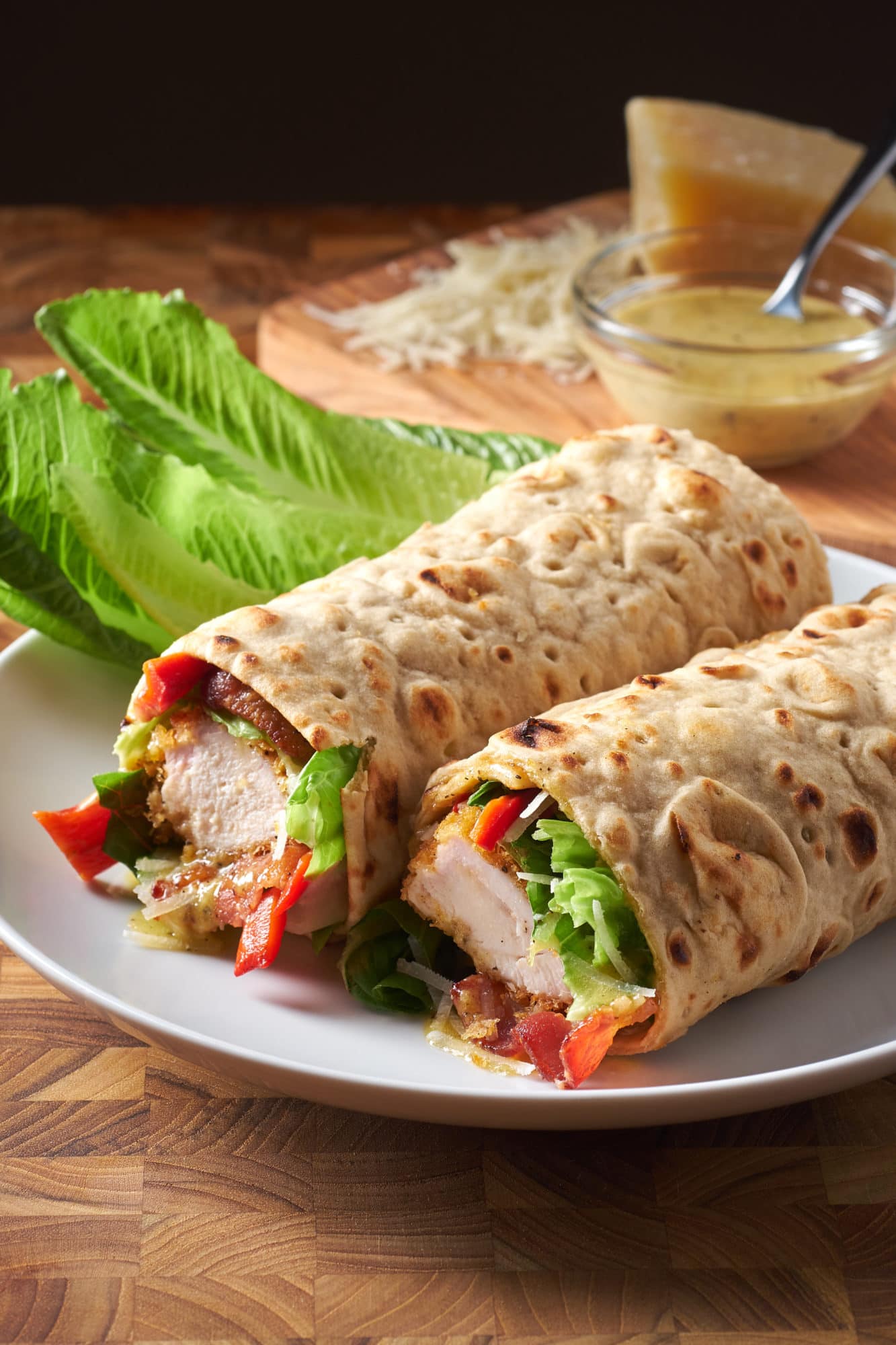 Chicken Tender Caesar Wrap – Eat Up! Kitchen
